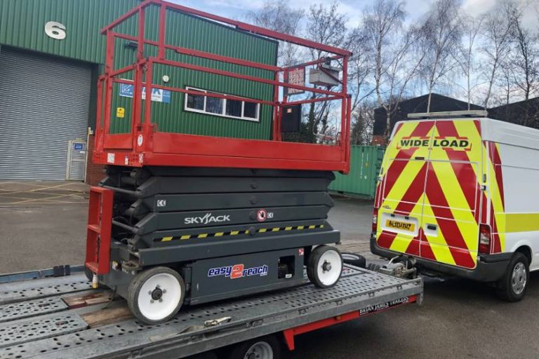 Scissor Lift Finds A New Home - SurePress