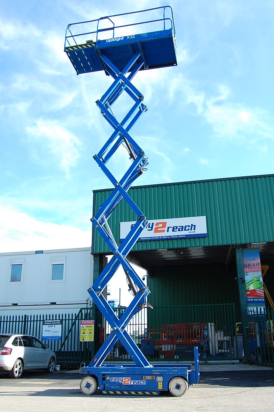 Upright X32 12m Electric Scissor Lift - SurePress