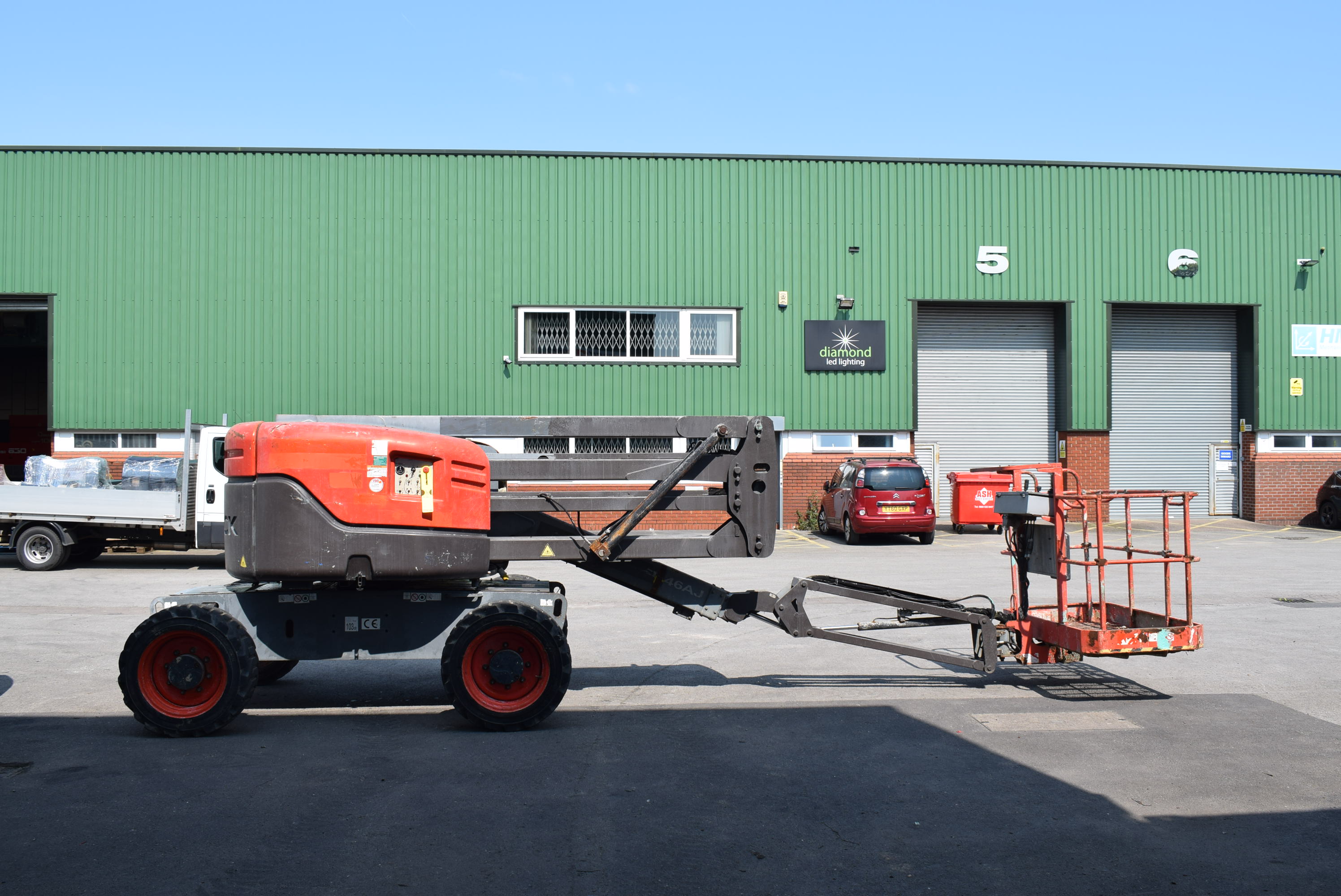 2011 Skyjack 46AJ 4x4 Diesel Boom Lift 16m - SurePress