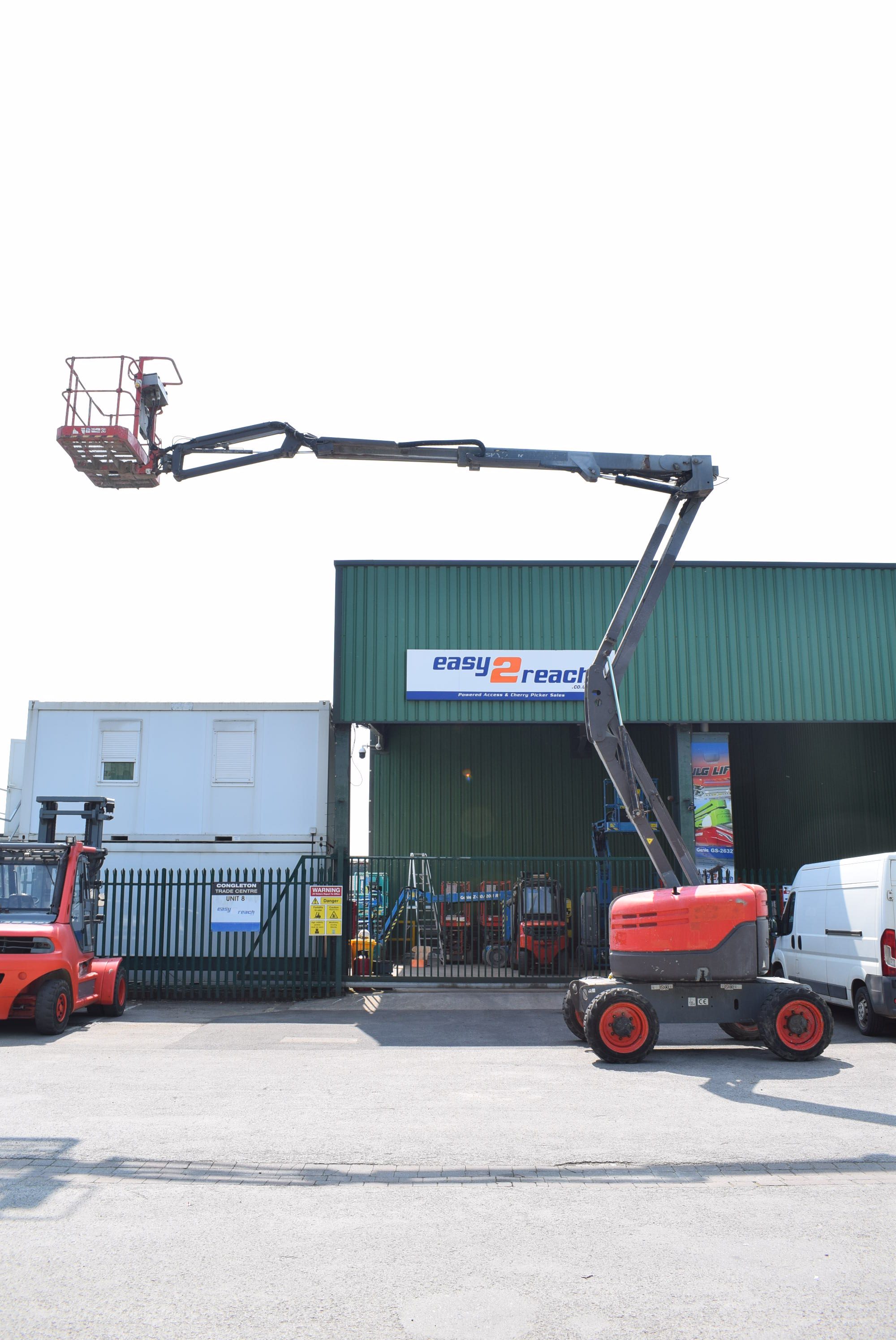2011 Skyjack 46AJ 4x4 Diesel Boom Lift 16m - SurePress