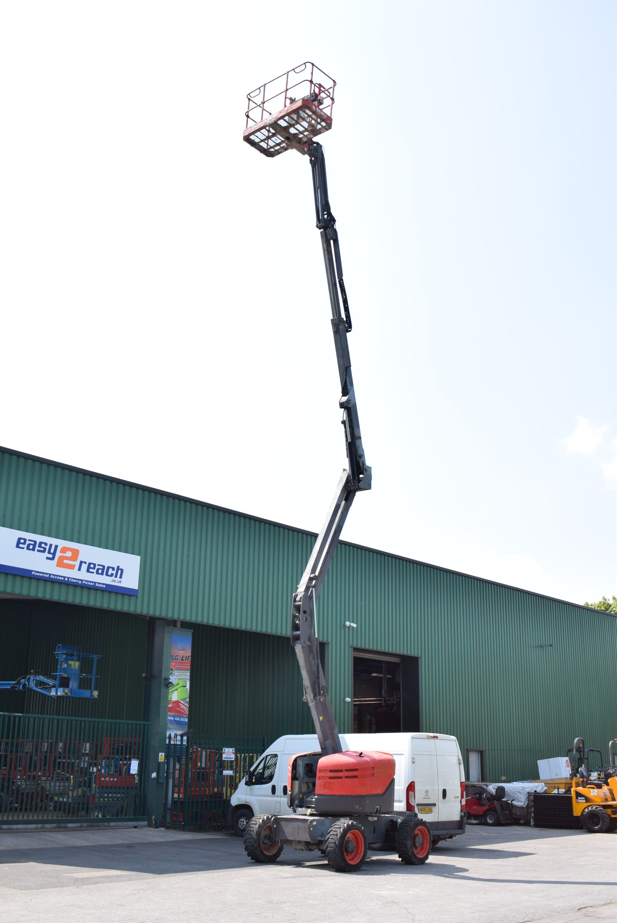 2011 Skyjack 46AJ 4x4 Diesel Boom Lift 16m - SurePress