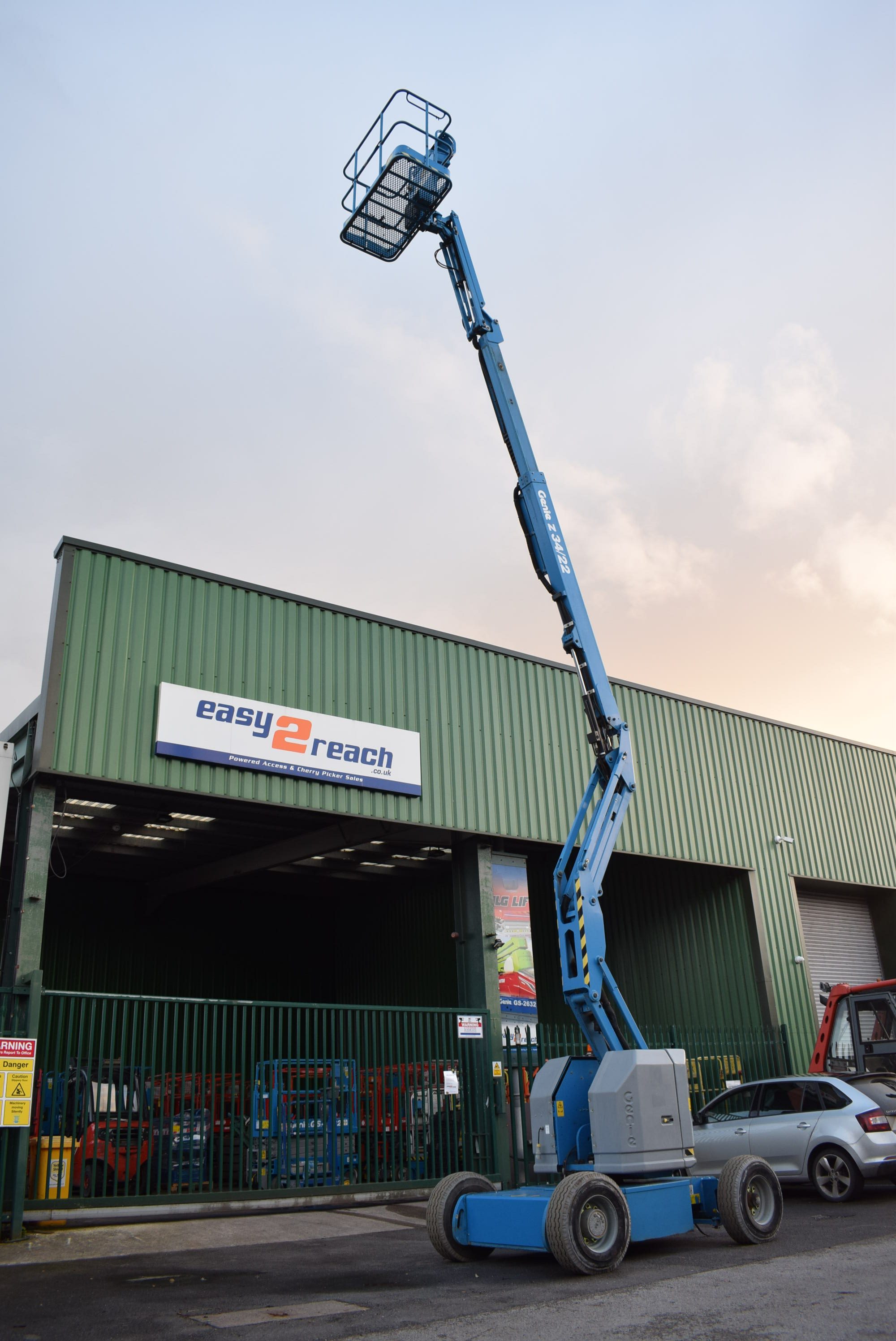 2014 Genie Z34/22DC Electric Boom Lift 12.5m - SurePress